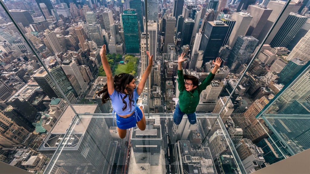 Glass Observation Deck | Glass Lookout NYC | Levitation